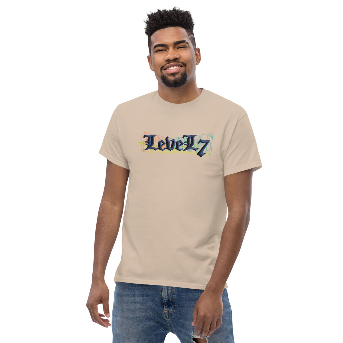 Old English Logo Tee – Level 7 Jeans